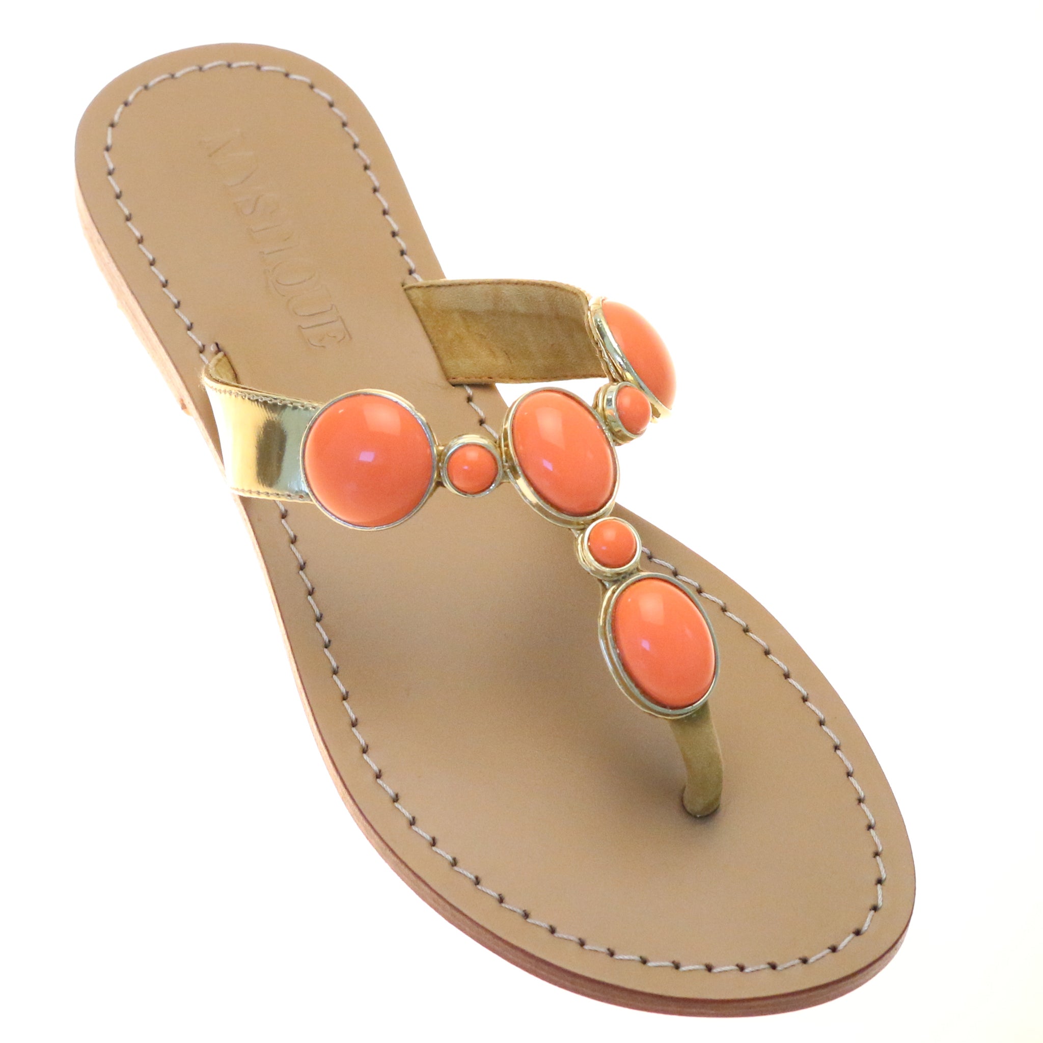 Bilboa - Women's Jeweled Multi Colored Sandals | Mystique Sandals
