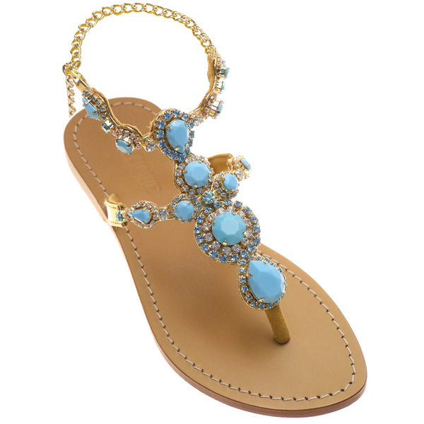Mystique Sandals | Shop Our Women's Handmade Jeweled Leather Sandals